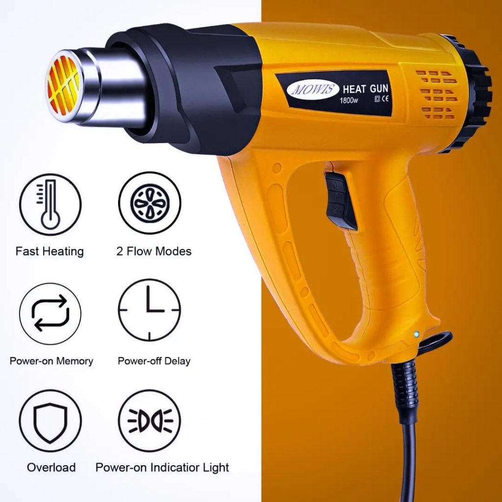 Heat gun - Safety sasa