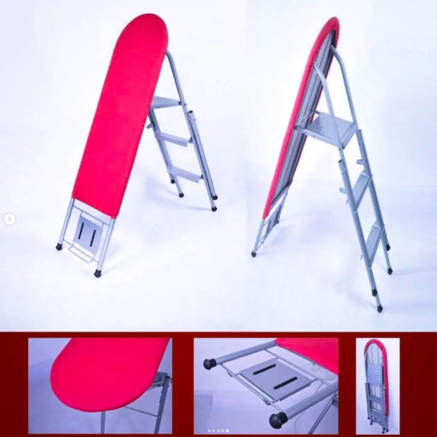 Foldable Ironing Board With Step Ladder - Safety sasa