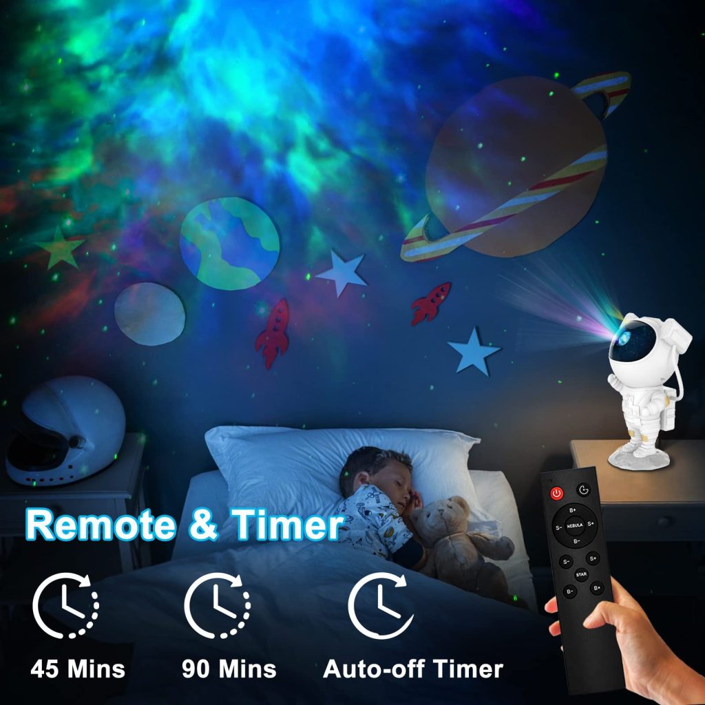 Astronaut Light Projector for Kids - safetysasa